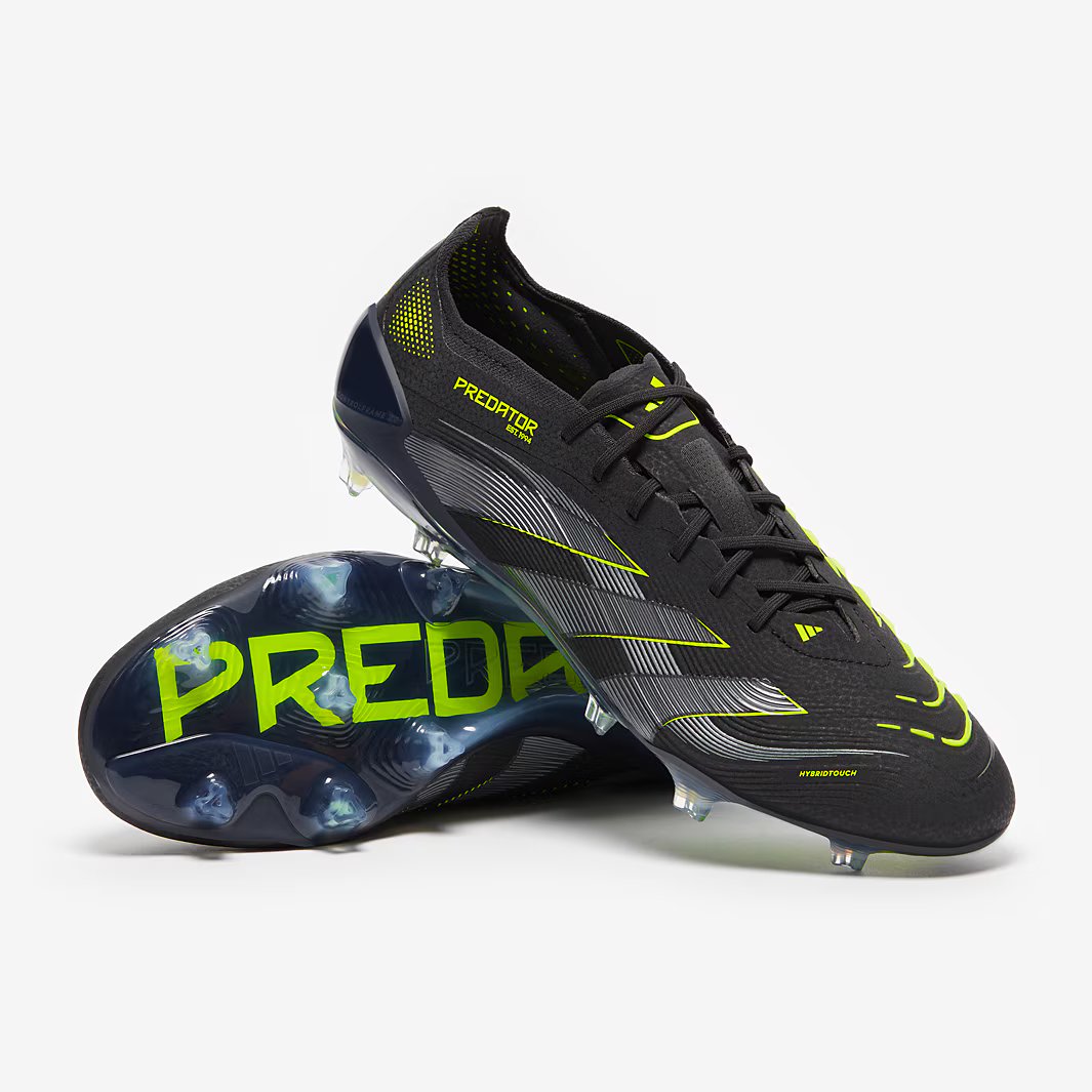 B4L - adidas Predator Elite Core Black/Carbon/Lucid Lemon